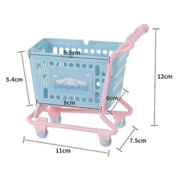 Hello Kitty | Accessories | Hello Kitty Mini Shopping Cart | Poshmark
